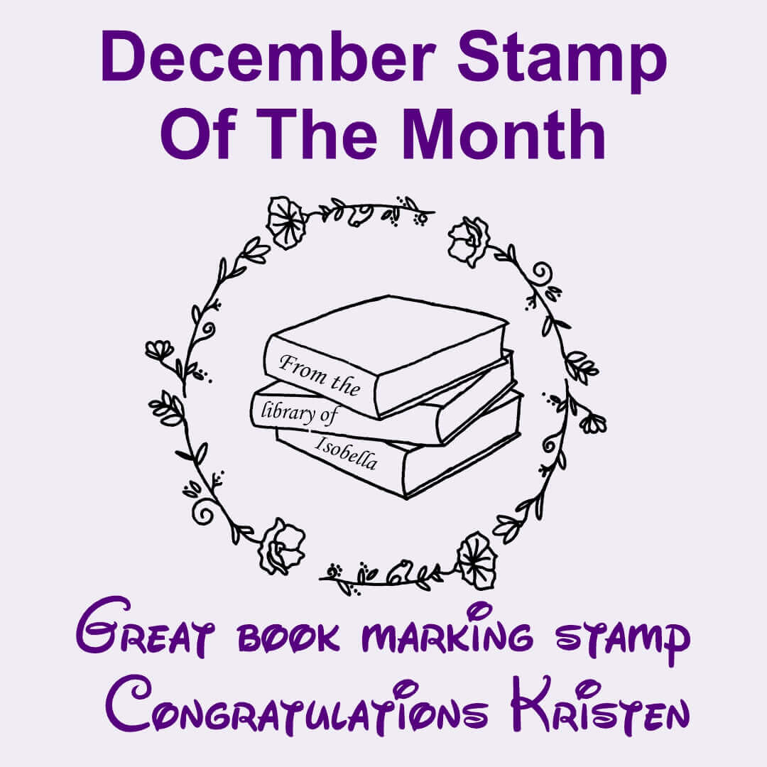 We are back to work ready to make your custom stamps for 2022!