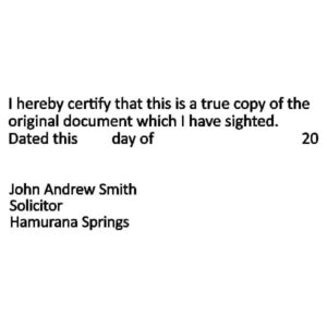 AML Certify Document Stamp - Self-Inking Stamps