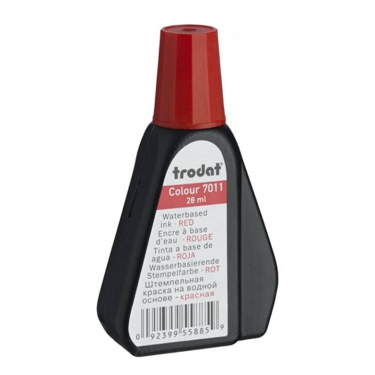 Trodat 7011 Red stamp ink