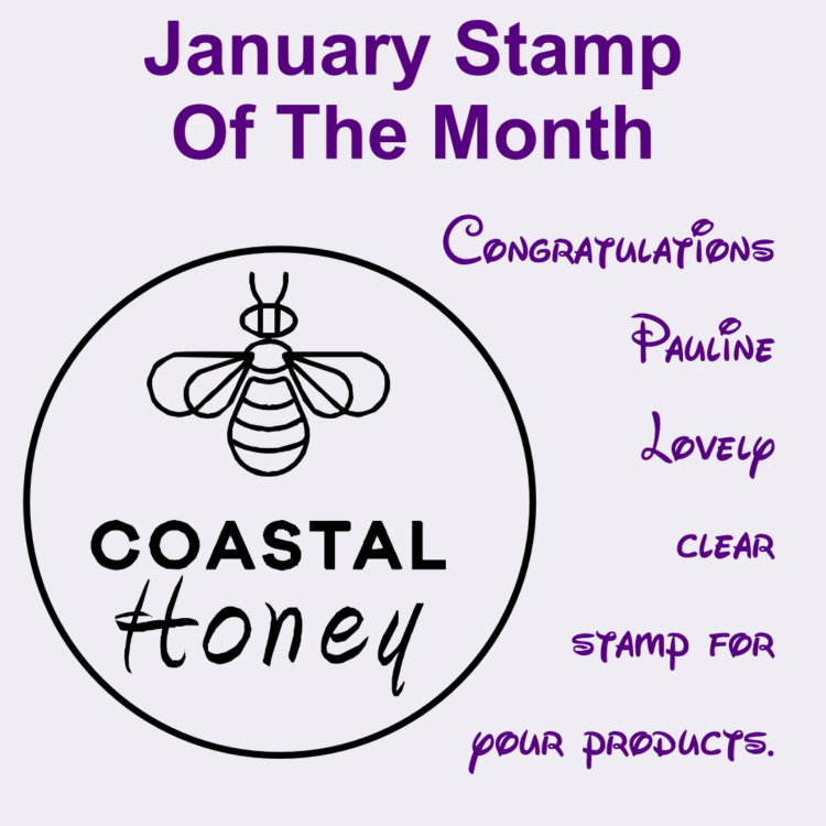 Stamp Design Winner and 15% OFF Heavy Duty Rubber stamps!