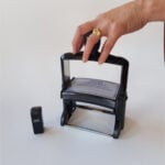 What is the Standard Rubber Stamp Size?